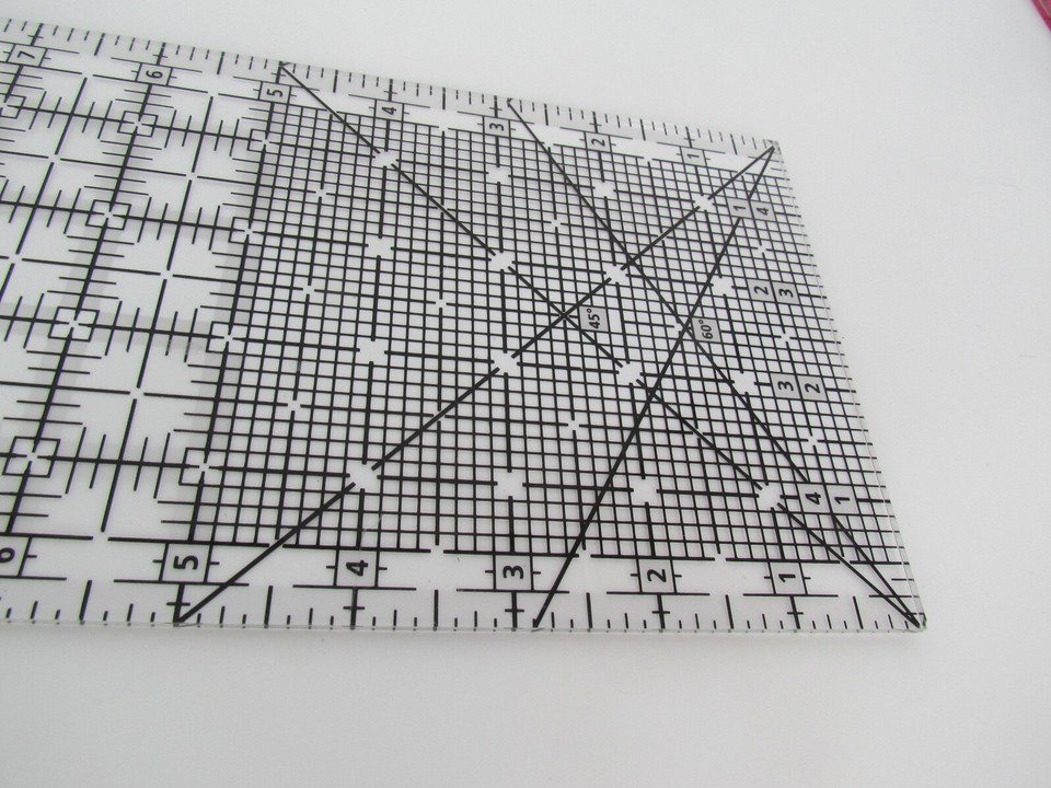 OmniEdge By Omnigrid Non-Slip Quilter's Ruler 5"x24"- , RE524 2006 | eBay