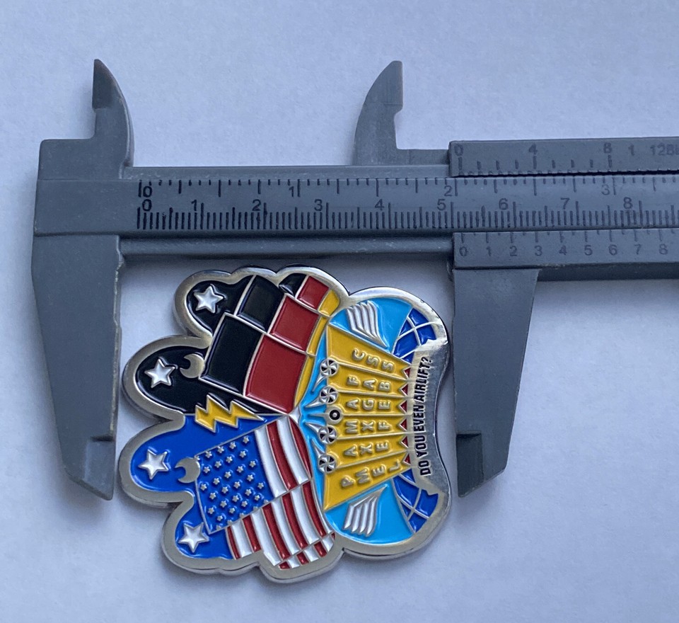 86 MXS Maintenance Ramstein Air Base Germany Challenge Coin R15 | eBay