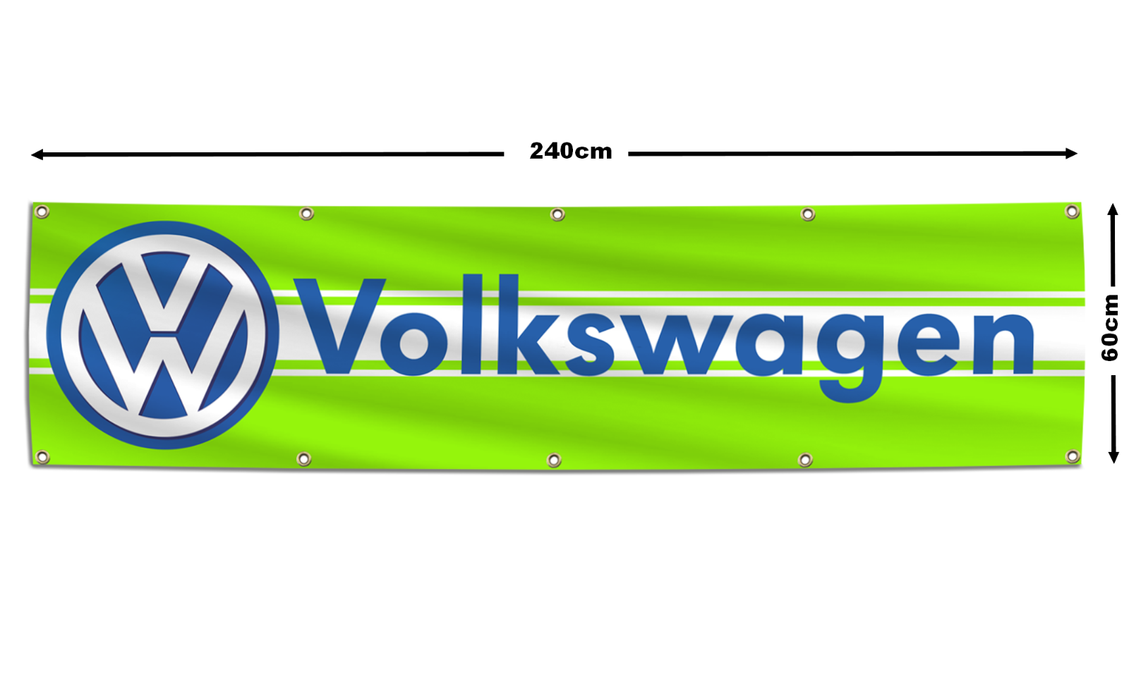 Volkswagen Banner 2X8Ft Flag VW Gti German Automobile Racing Car Garage ...