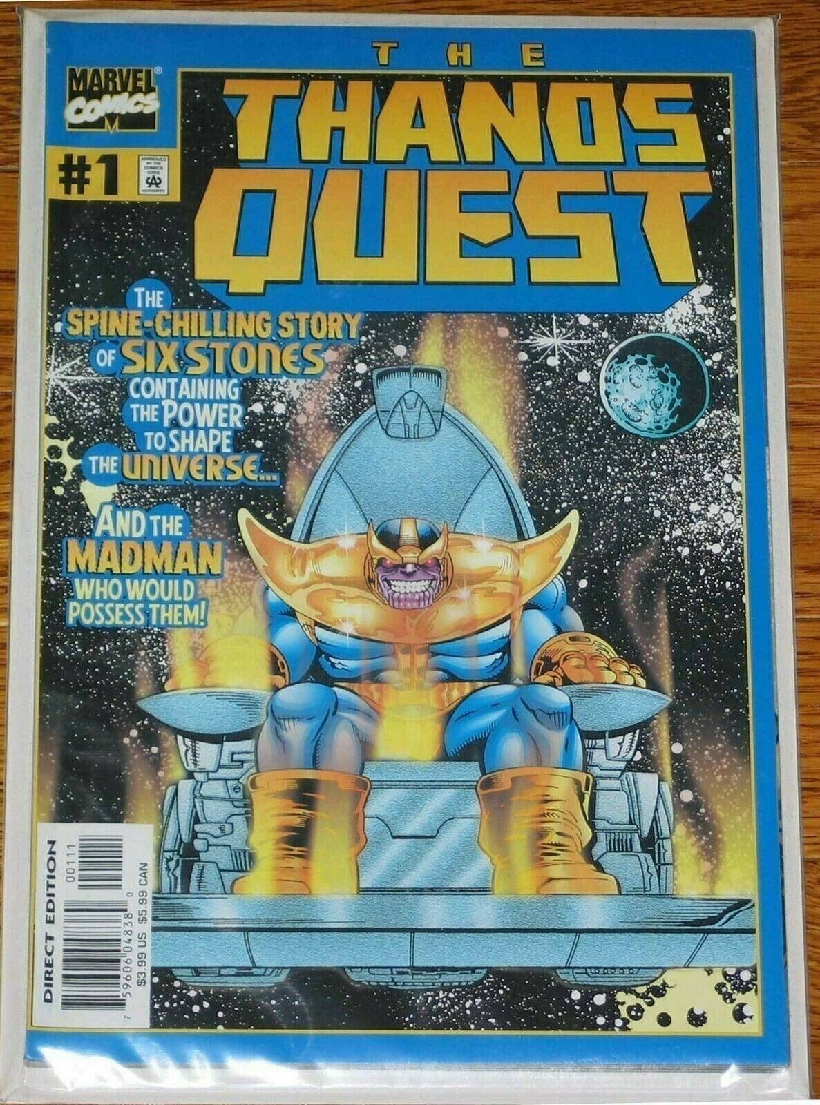 THANOS QUEST TPB trade paper back (2000) reprints #1 & #2 set Jim ...
