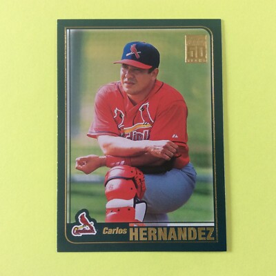 2001 Topps #423 Carlos Hernandez St. Louis Cardinals | eBay