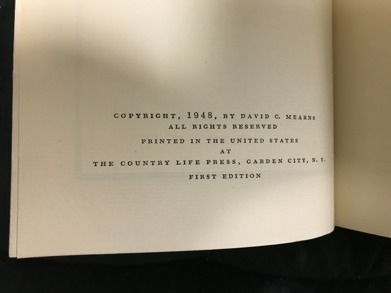 David Mearns - The Lincoln Papers - Doubleday 1948 - 2 Vols - Signed ...