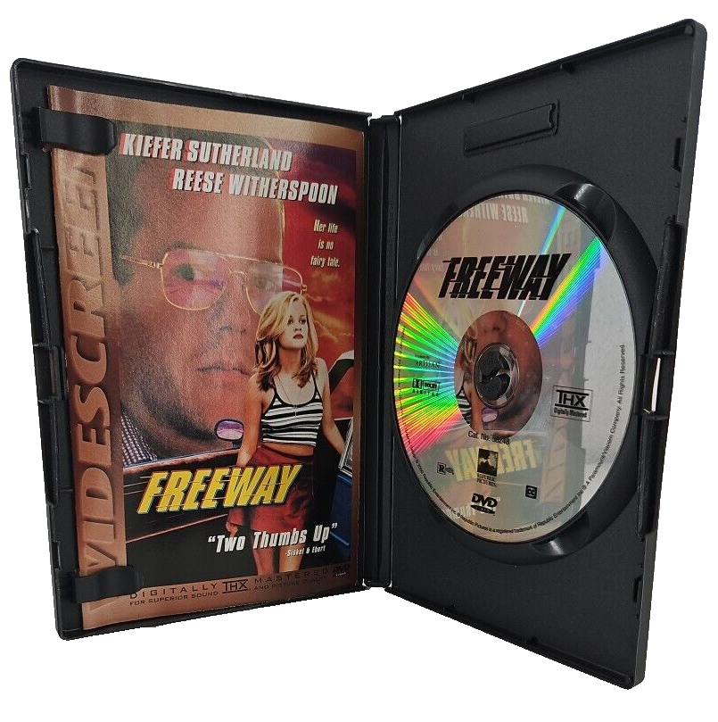 Freeway DVD Video Movie Keifer Sutherland Reese Witherspoon Widescreen ...
