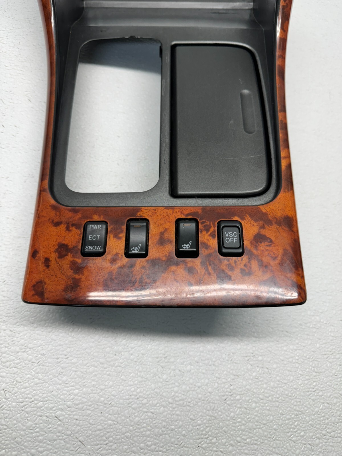 1998 - 2005 Lexus Gs300 Gs430 Wood Shifter Trim Bezel Cup Holder ...