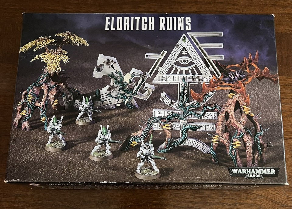 Warhammer 40k: Eldritch Ruins Terrain Set - New In Box Rare OOP Limited ...