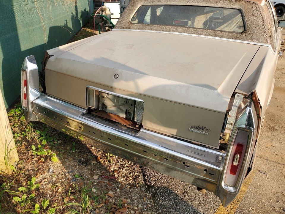 1990 1991 1992 Cadillac Brougham OEM Front Chrome Bumper | eBay