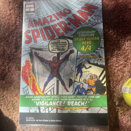 Magic The Gathering Spider-Man Comic Book MTG Variant Comic-Con SDCC ...