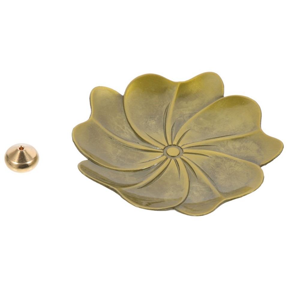 Alloy Incense Stick Stand Home Incense Holder Decor Lotus Shaped ...