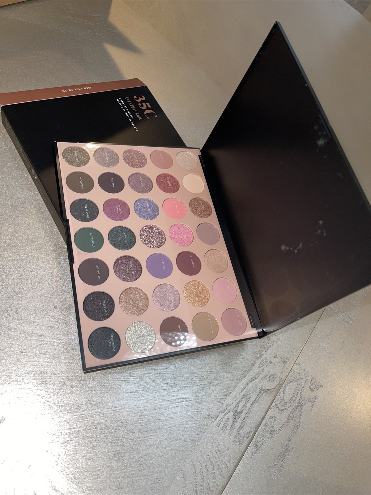 MORPHE 35C EVERYDAY CHIC EYESHADOW ARTISTRY PALETTE NEW IN BOX - FULL ...