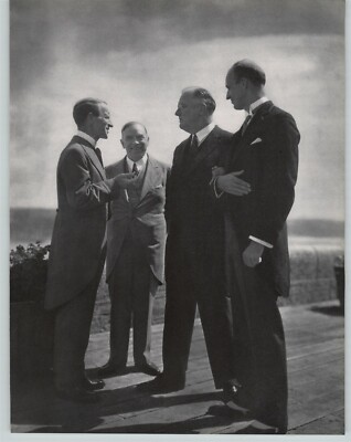 1946 Yousuf Karsh Original FDR Franklin Delano Roosevelt & Group Photo ...