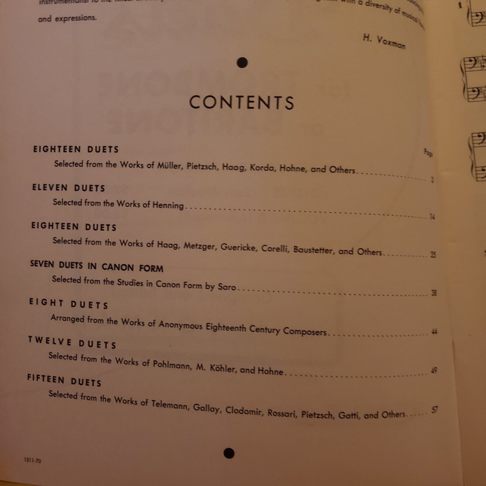 Rubank Advanced Method Trombone or Baritone Instrument Vol 1 Lesson ...