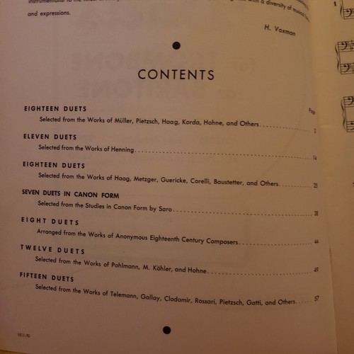 Rubank Advanced Method Trombone or Baritone Instrument Vol 1 Lesson ...