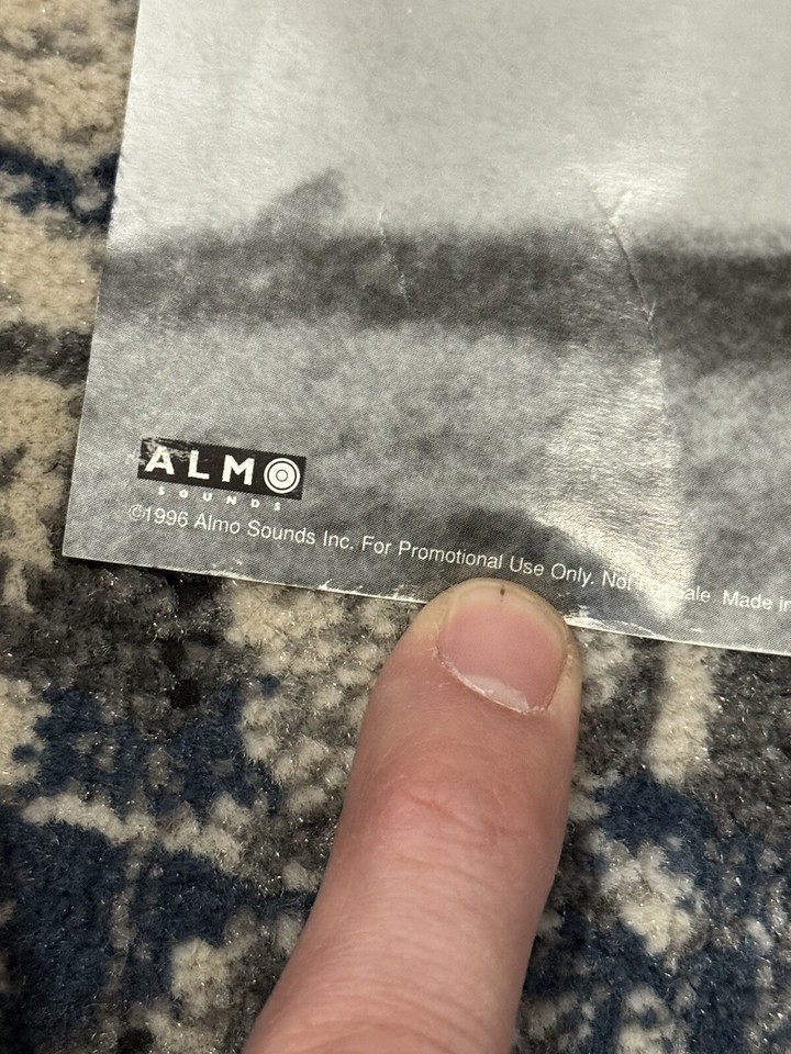 Vintage 1996 Garbage Band Poster 24x36 Almo Sounds Shirley Manson ...