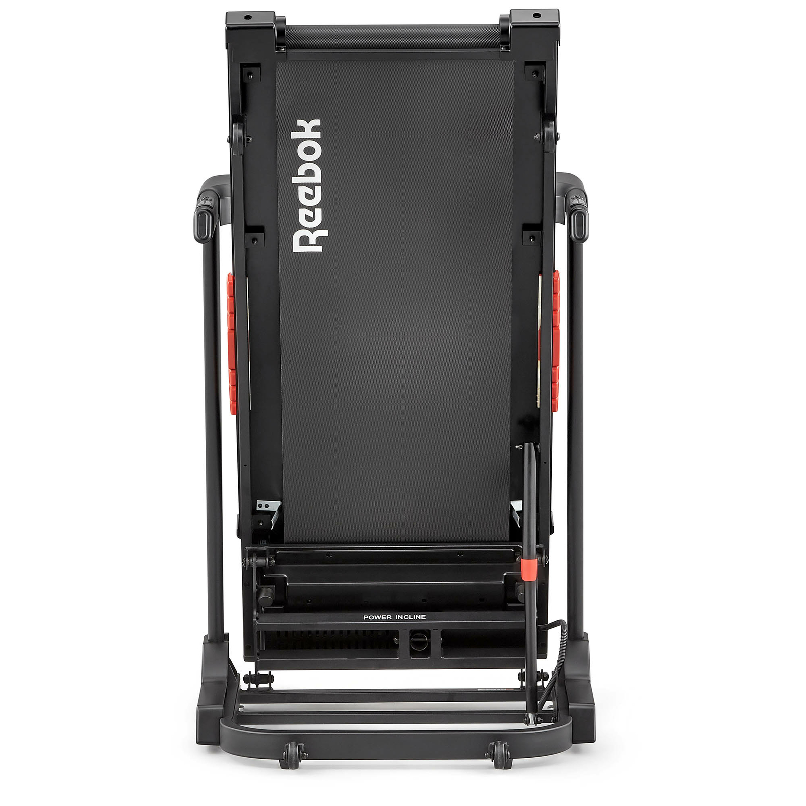 Reebok Motorised Folding Treadmill Jet 100x Power Incline Running ...