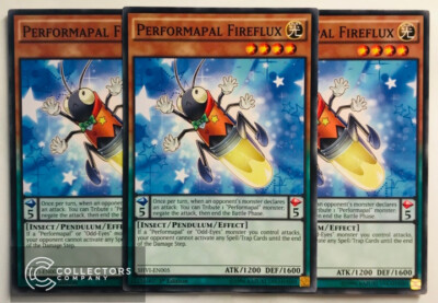 Yu-Gi-Oh! SHVI-EN005 - 3 x Performapal Fireflux - 1st edition - Common ...