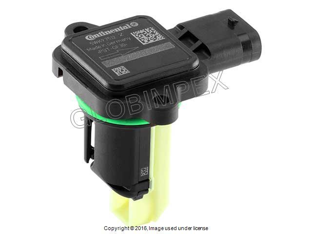 BMW 3.0 Mass Air Flow Meter Sensor MAF OEM 13627593624 Continental Af ...