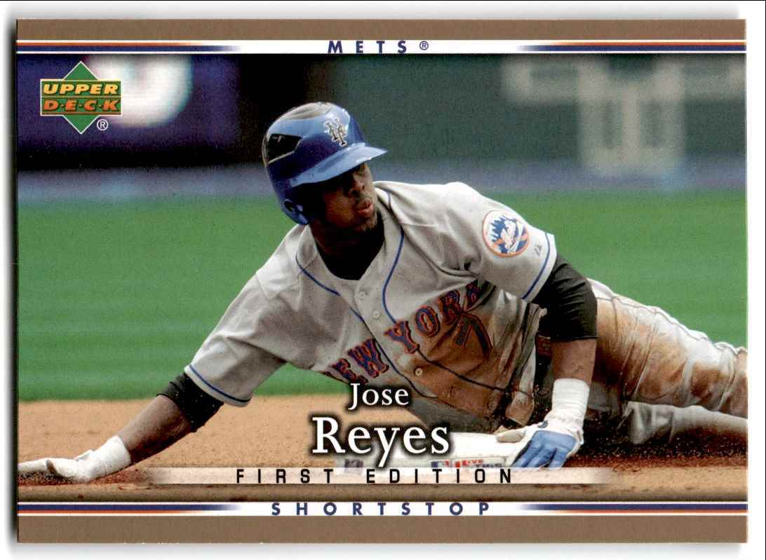 2007 Upper Deck First Edition Jose Reyes Baseball Cards #243 | eBay