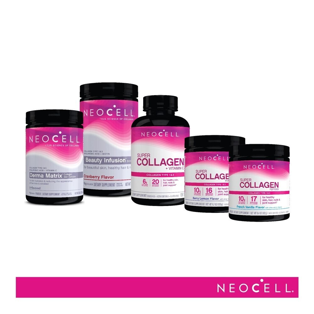NeoCell Super Collagen With Vitamin C and Biotin, Tablet, 180 Count, 2 ...