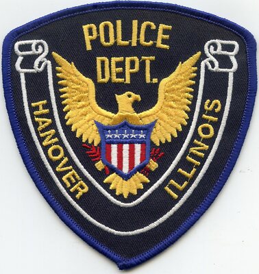 HANOVER ILLINOIS IL POLICE PATCH | eBay