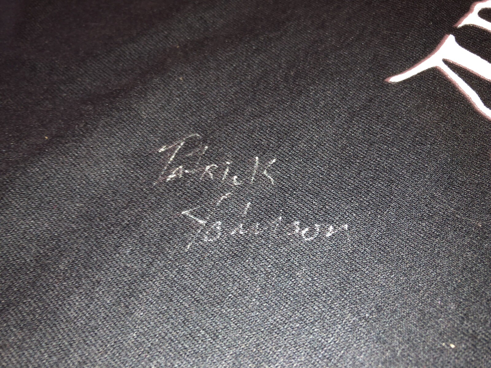 APPREHENDED ONES R U 1 Of The Ones? Band Signed T-Shirt NOVEIL ...