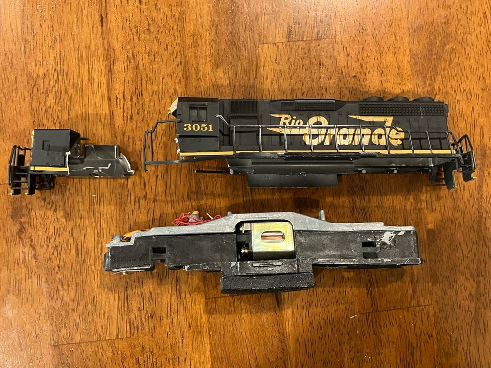 Bachmann Rio Grande 3501 - DAMAGED, INCOMPLETE | eBay