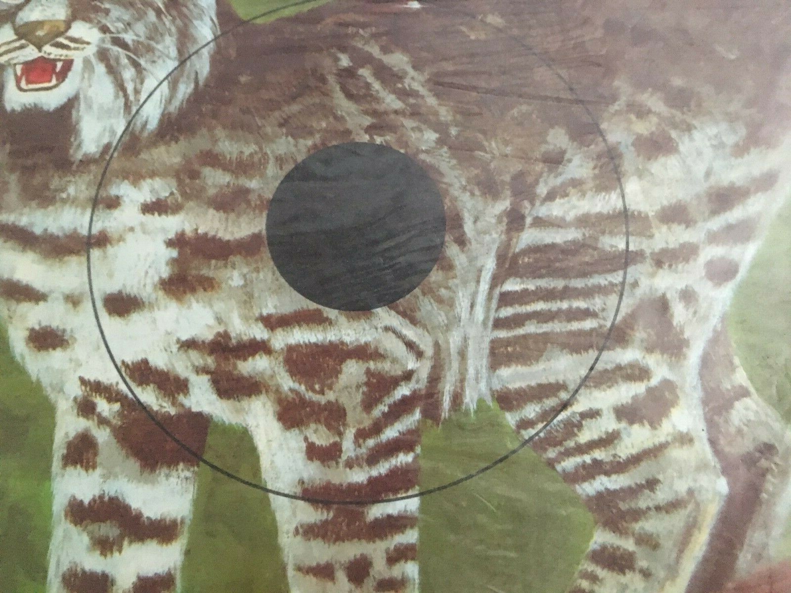 Vintage Saunders Target Bobcat Archery Rifle Air Gun Target 12In Face ...