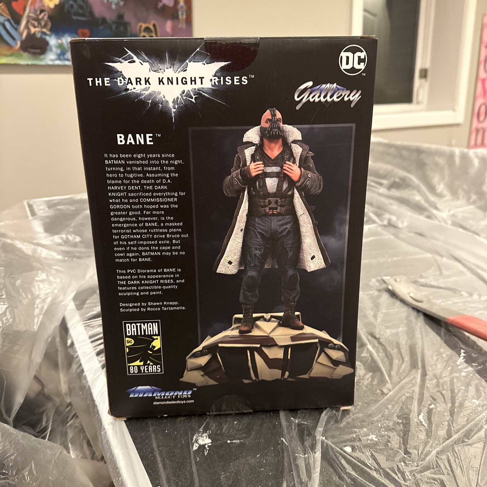 Diamond Select DC Gallery Bane Dark Knight Rises Figure 12 Batman New ...
