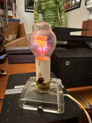 Vintage Aerolux Light Bulb GOP Elephant Republican Party Works Glows ...