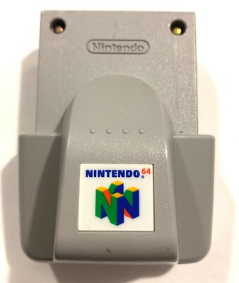 N64 Nintendo 64 Rumble Pak Pack - Official OEM Brand Genuine Authentic ...