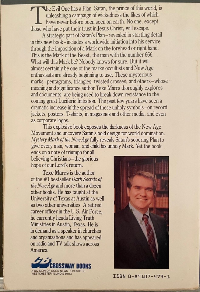 Mystery Mark of the New Age: Satan's Design for World Domination by ...