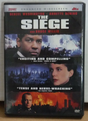 The Siege DVD Denzel Washington Annette Bening Bruce Willis | eBay