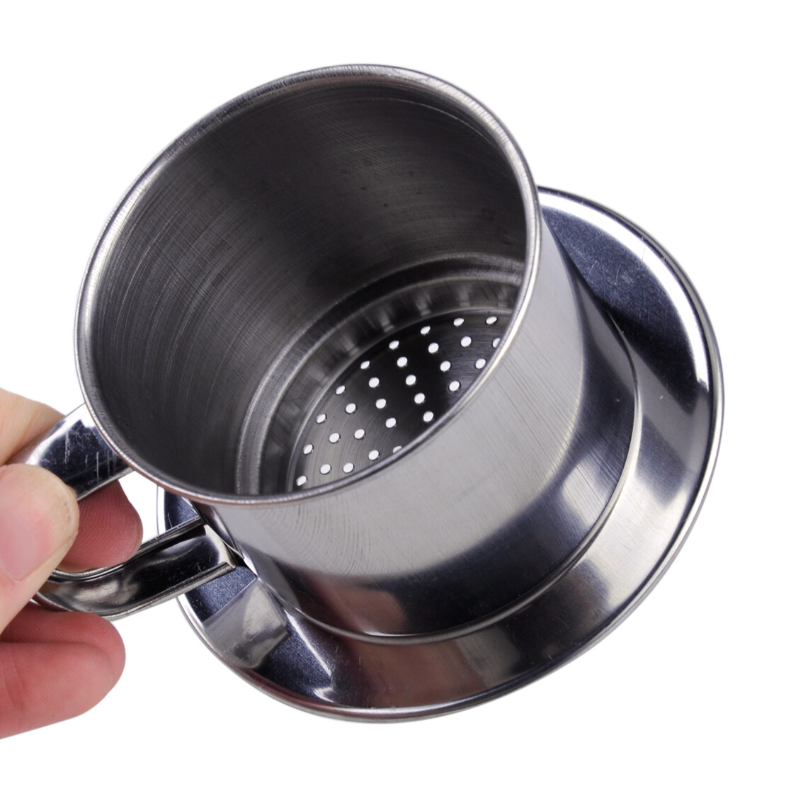 Kaffeefilter Edelstahl Vietnamesisch Kaffeetasse Kaffeebereiter Filter ...