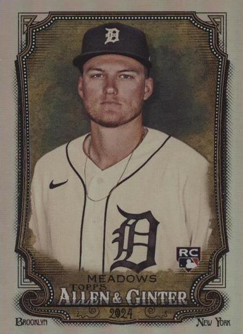2024 Topps Allen & Ginter - Parker Meadows #146 Silver Portrait (RC ...