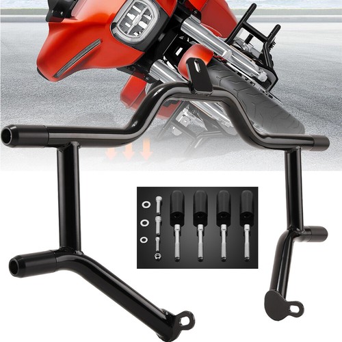 Front Highway Engine Guard Crash Bar Fit For Harley Touring Road Glide ...
