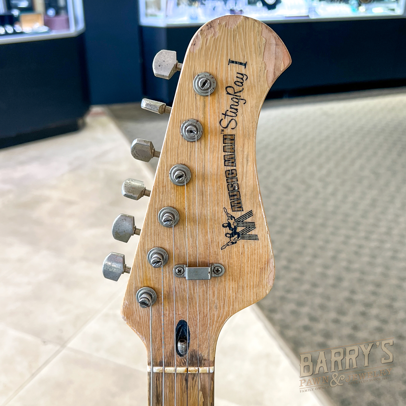 Vintage Music Man Stingray 1 Natural Pre Production 1976 w/ OHSC | eBay