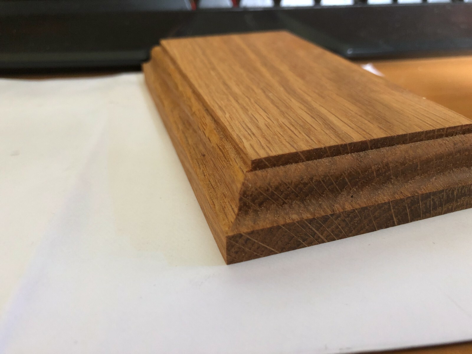 Solid hard wood American Black Walnut display, Trophy bases and plinths ...