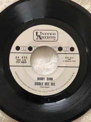 RARE ROCKER! BOBBY DUNN - Diddle Dee Dee - U.A. 435 - VG++ | eBay