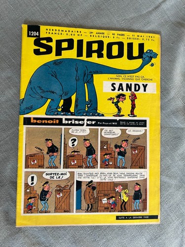 View to The Journal Of Spirou No. 1204 1961 IN Good Condition Without Supplement | eBay