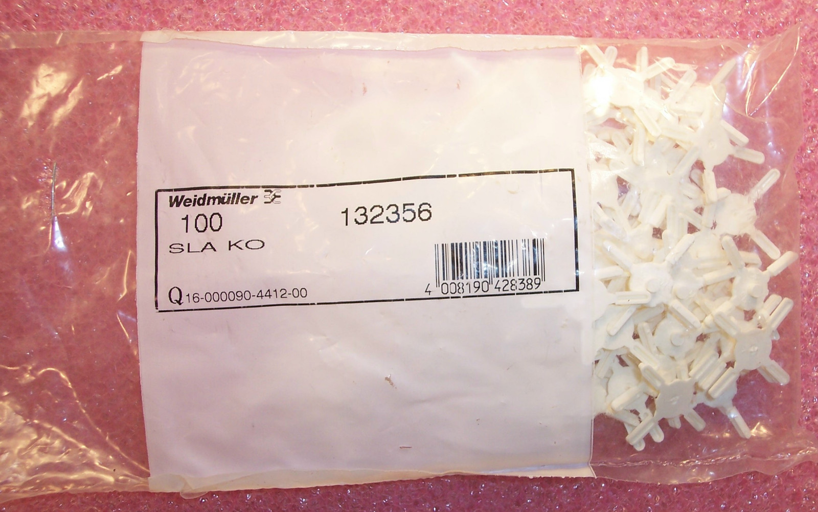 QTY (100) 132356 WEIDMULLER SLA KO 5.08mm STAR CODING KEYS | eBay