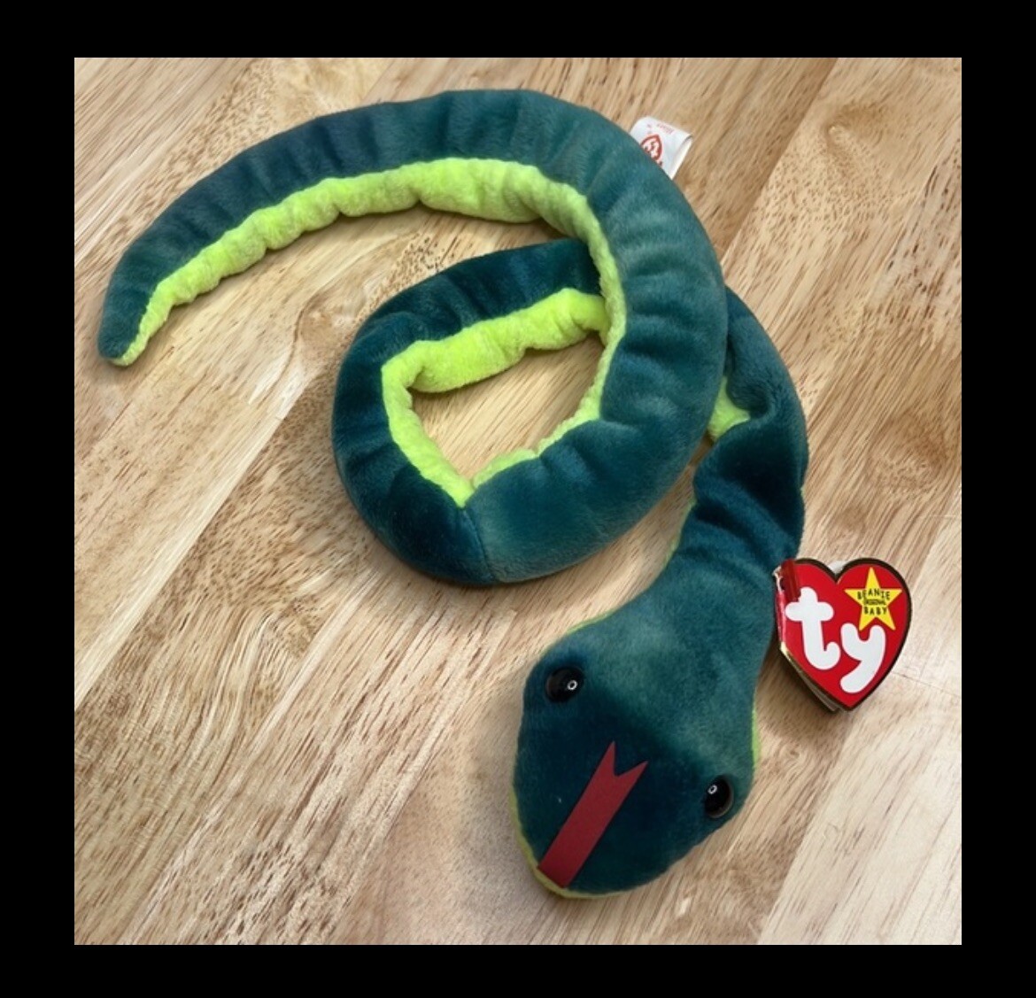 Ty Beanie Baby Hissy Snake Plush Original Tag 1997 8421041855| eBay