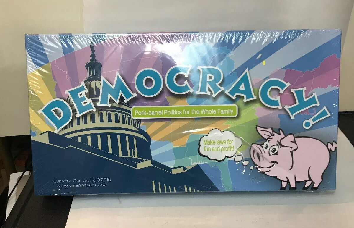 Democracy! Board game 2010 By Sunshine Games New Sealed HTF Rare | eBay