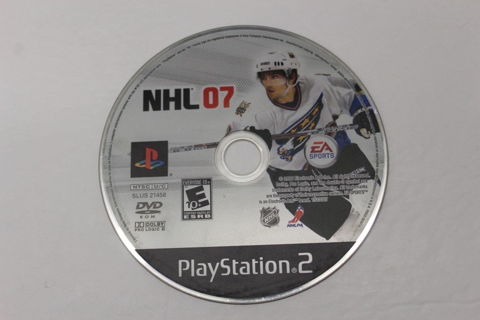 NHL 07 (PS2, 2006) Disc Only 14633152333| eBay