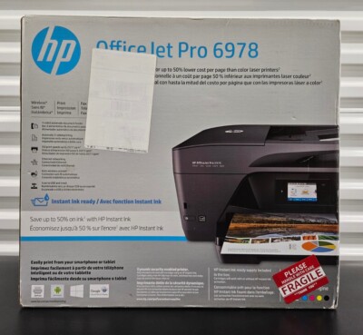 HP OfficeJet Pro 6978 Wireless All-In-One Printer Brand New | eBay
