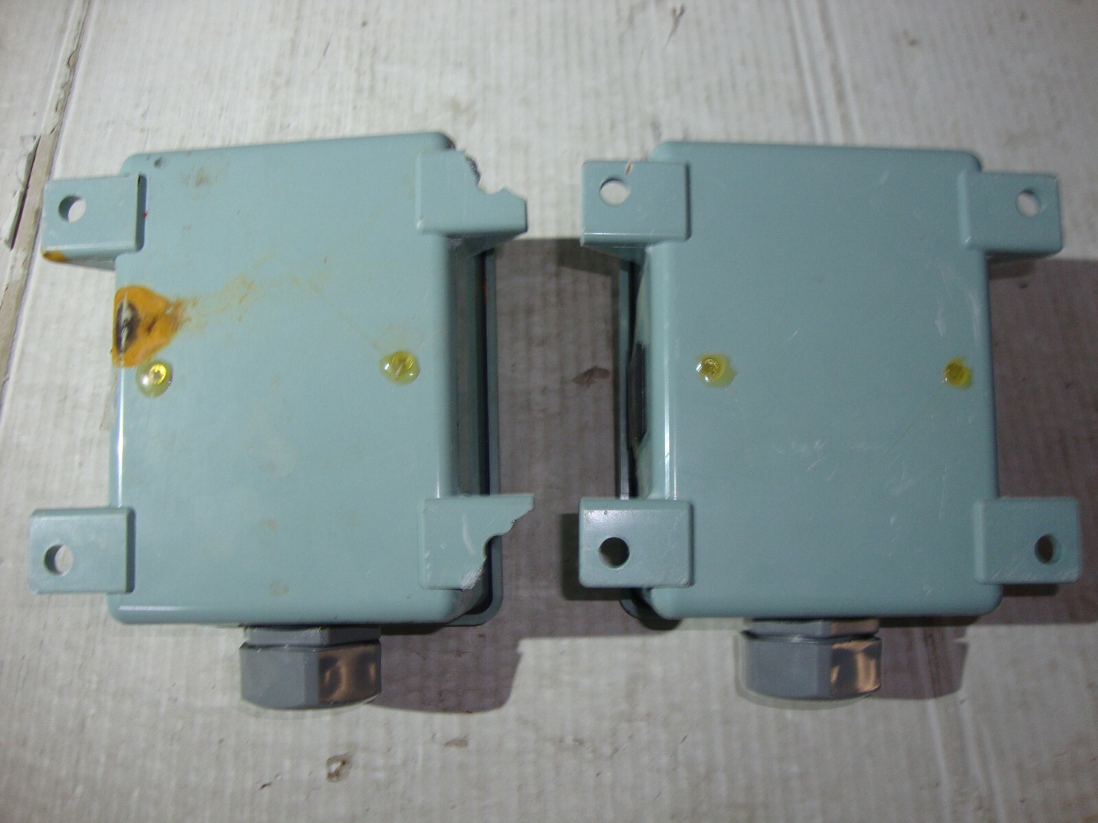 Lot Of 2 Vintage Japan Radio Co. JRC Handset Connection Boxes NQE-846 ...