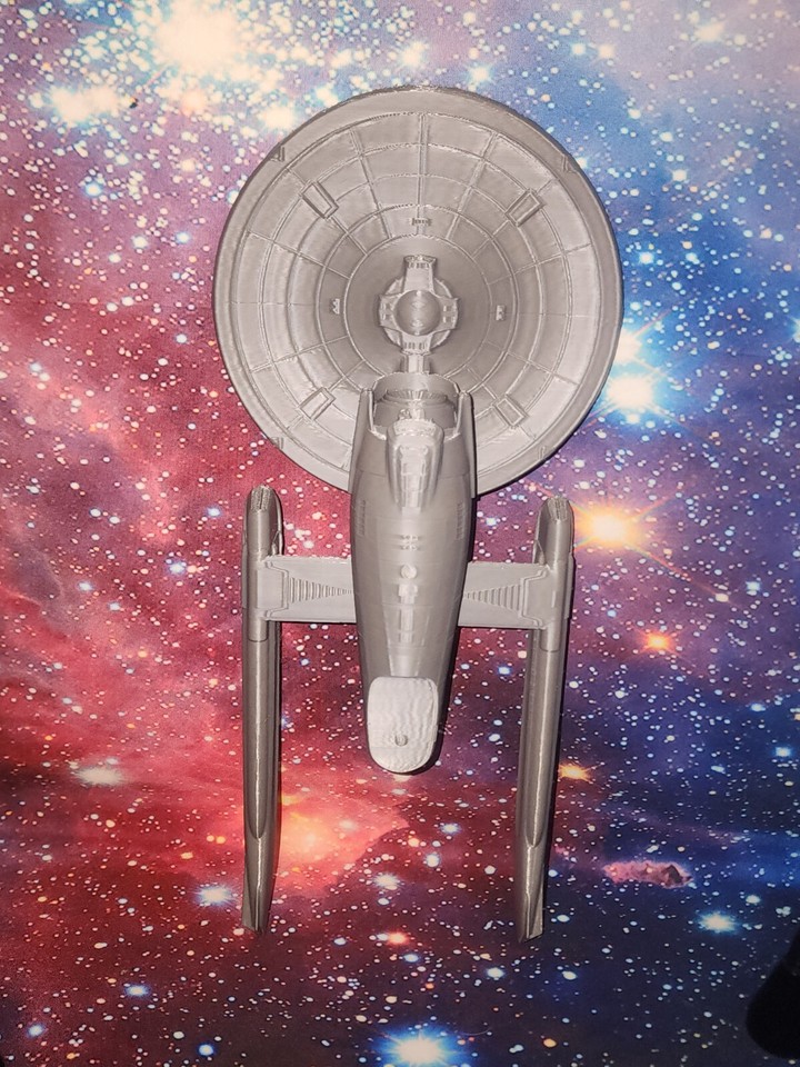 The Galactic Starport Federation Hellion Class Destroyer 12 inch PLA ...
