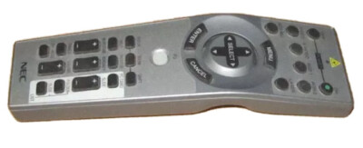 NEC RD-382E Remote Control for Projector 7N900233 | eBay