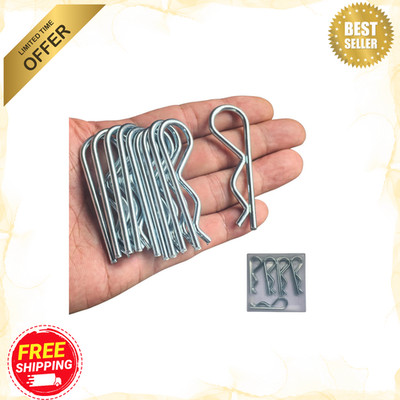 15 Pcs Heavy Duty Cotter Pins,Hitch Pins Clip R Clips Spring Retaining ...