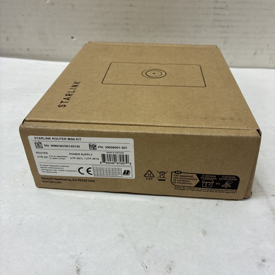 Starlink Router Mini Kit UTR-251 | eBay