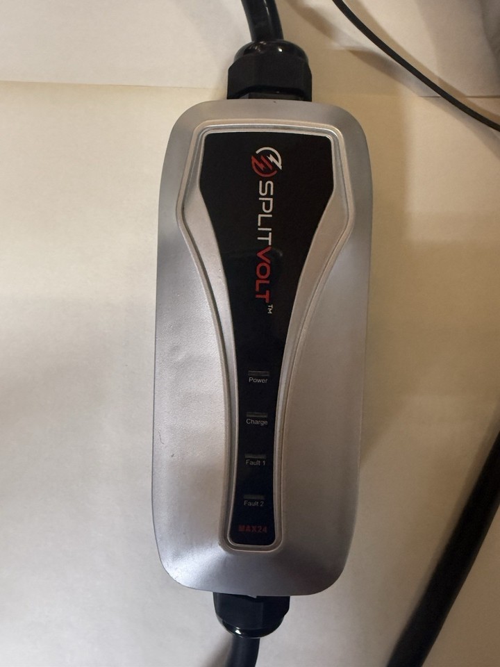 Splitvolt Portable Level-2 NEMA 10-30 24Amp Electric Vehicle Charger CGBJ2-026 | eBay