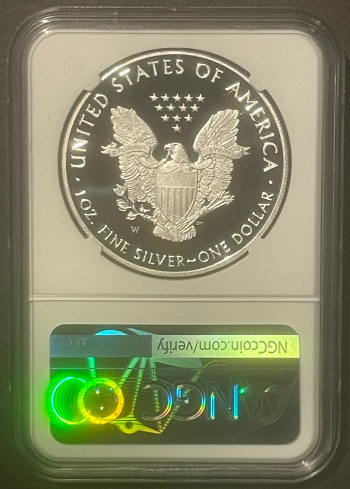 2020-W V75 PRIVY MARK $1 SILVER AMERICAN EAGLE World War Two : NGC PF70 ...